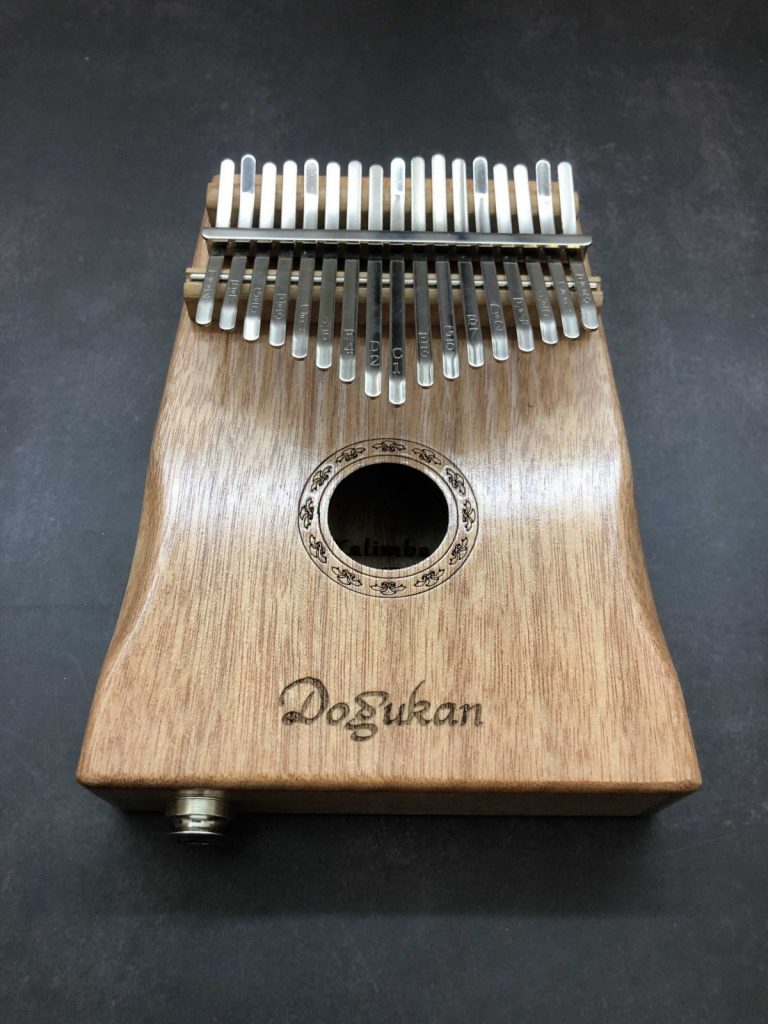 Kalimba 17 Notes En Acajou | Gravure Personnalisée | Musique Unique