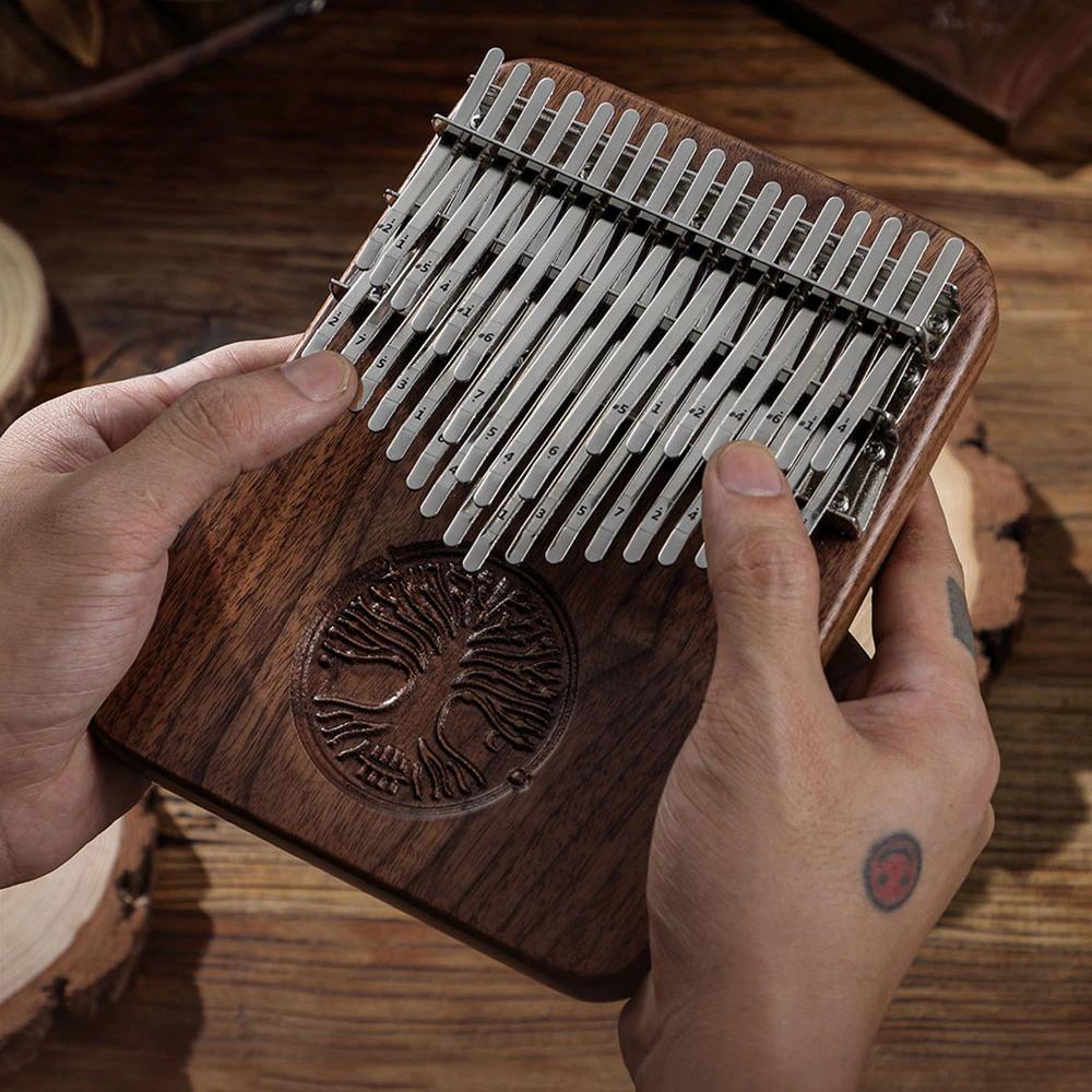 Hluru Kalimba 34 Notes Chromatiques - Thekalimba