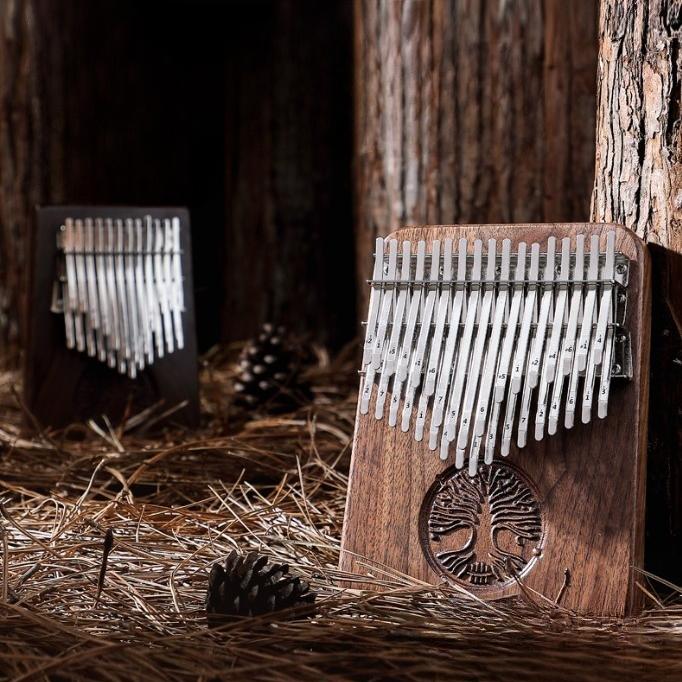 Kalimba Chromatique 34 Notes Professionnel
