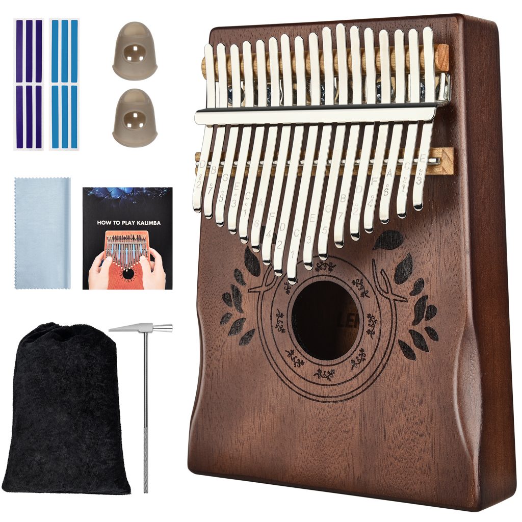 Kalimba Feuille D'Automne 17 Notes - Complete Kit | Free Delivery