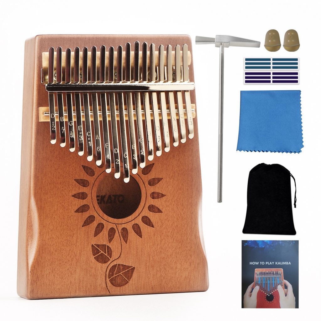 Kalimba Feuille D'Automne 17 Notes - Complete Kit | Free Delivery