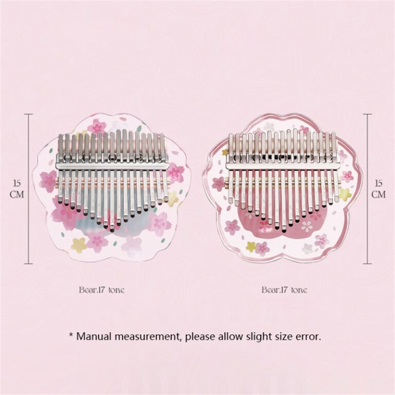 Kit completo Kalimba Sakura 17 e 21 Note - Thekalimba (IT)